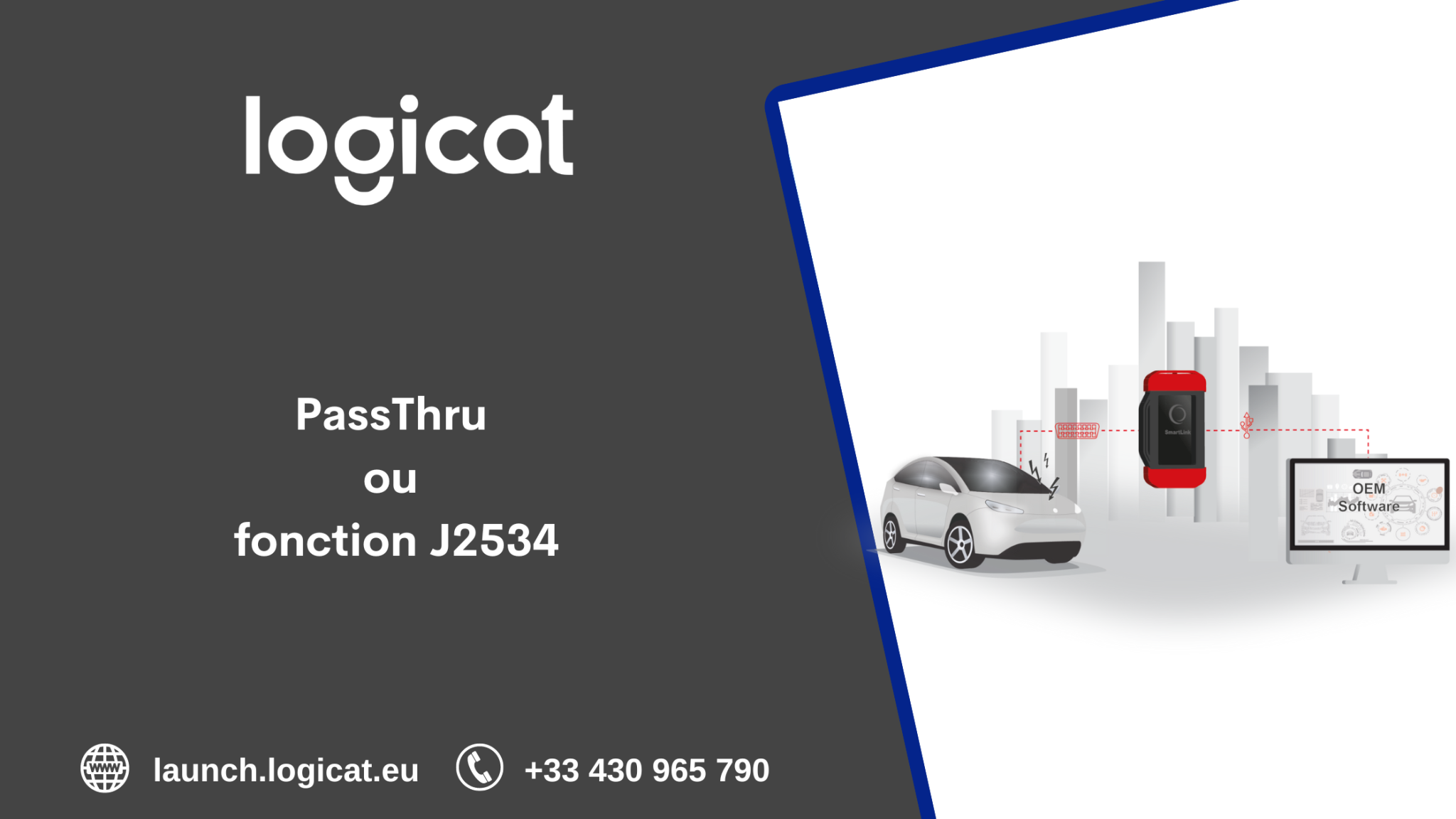 PassThru ou fonction J2534 - Logicat distributeur officiel de launch