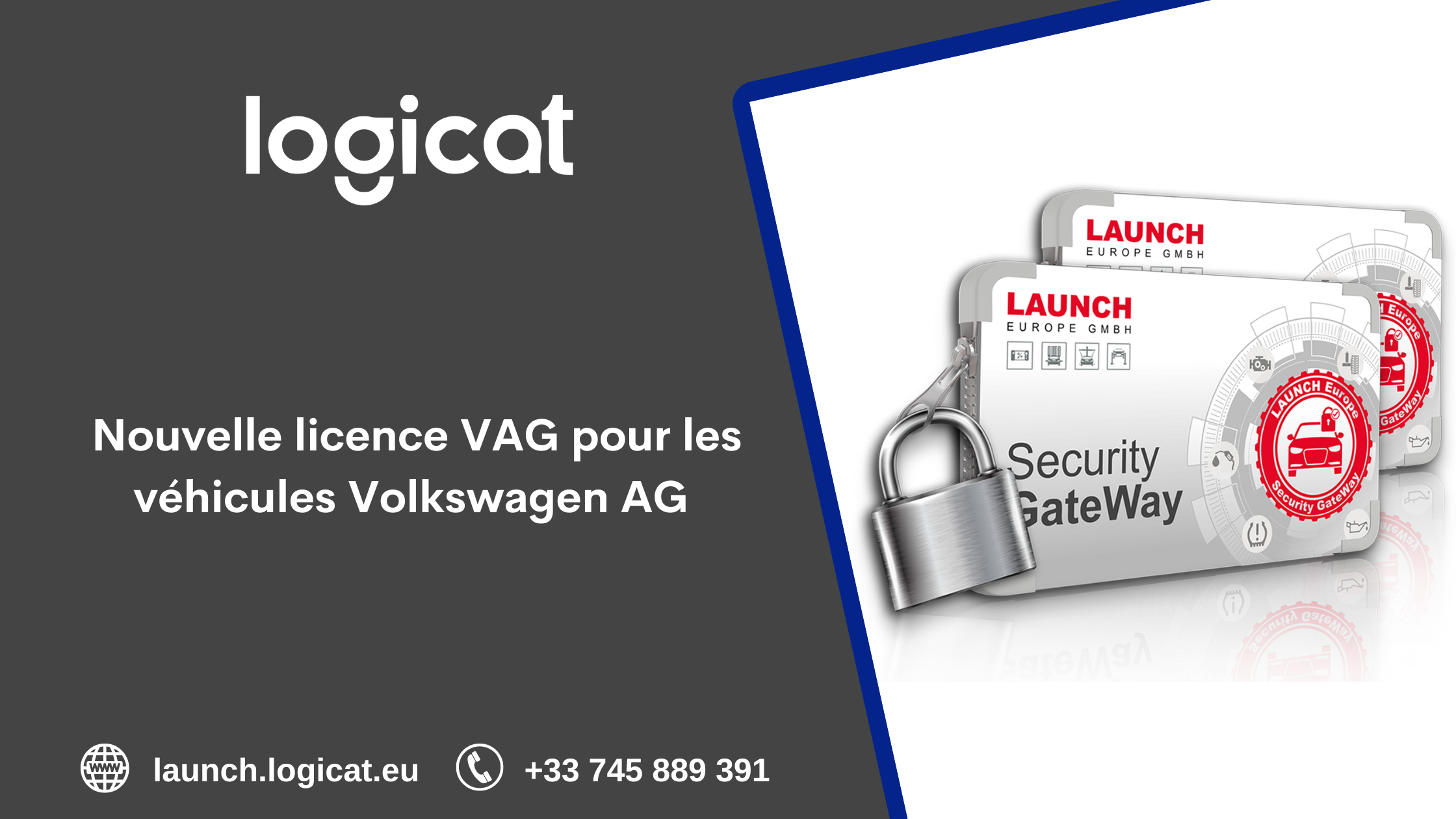 Licence VAG Volkswagen AG - Logicat Launch France